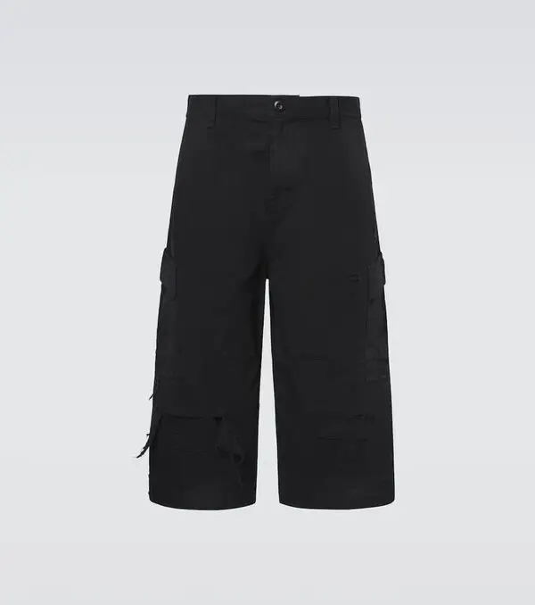 Balenciaga Cotton Cargo Shorts