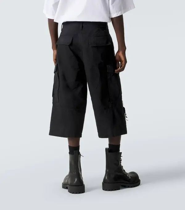Balenciaga Cotton Cargo Shorts