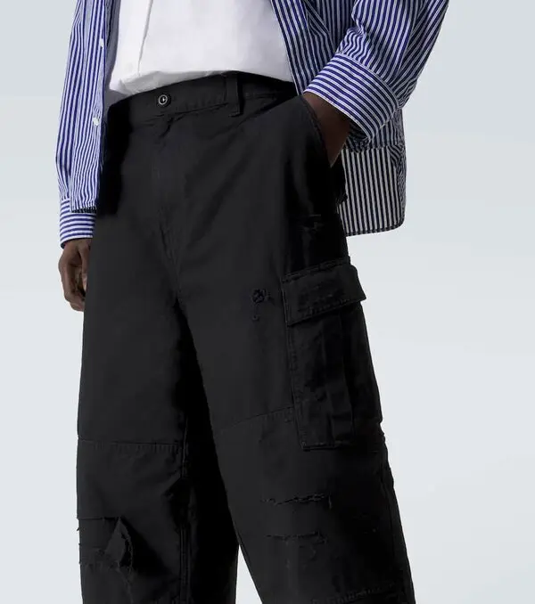 Balenciaga Cotton Cargo Shorts