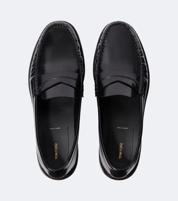 TOM FORD Patent Leather Penny Loafers