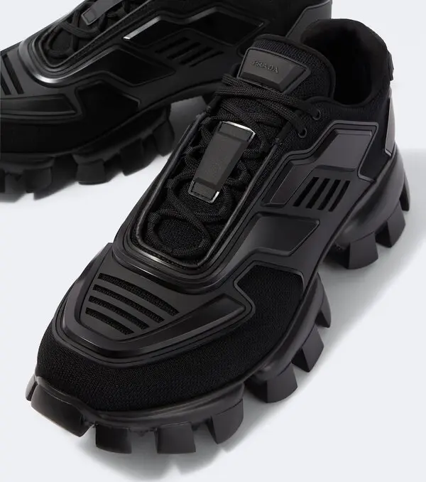 Prada Cloudbust Thunder Sneakers - Black