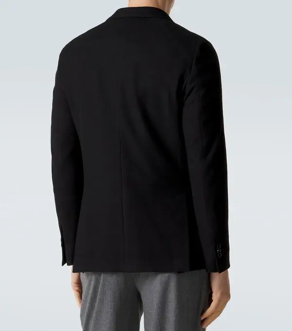 LARDINI Single-breasted Cotton Blazer