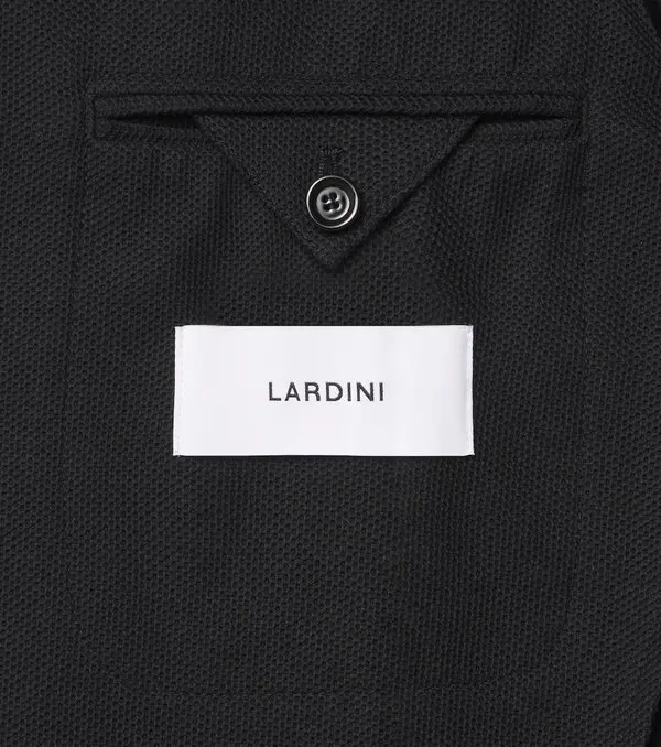 LARDINI Single-breasted Cotton Blazer