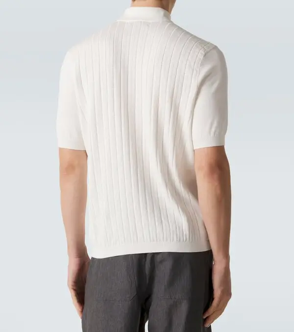 Brunello Cucinelli Ribbed Cotton Shirt