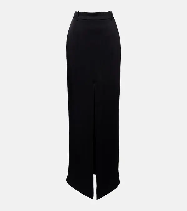 TOM FORD High-rise Maxi Skirt - Black
