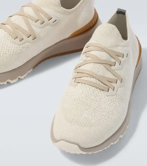 Brunello Cucinelli Knitted Sneakers