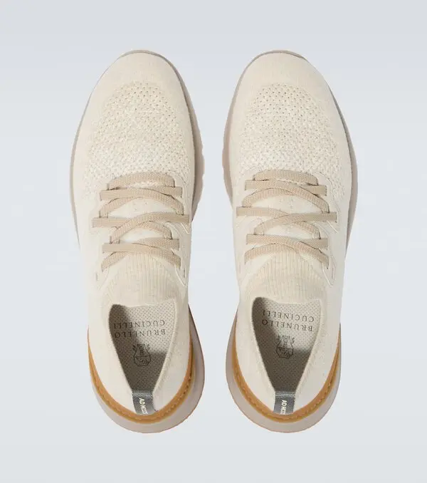 Brunello Cucinelli Knitted Sneakers