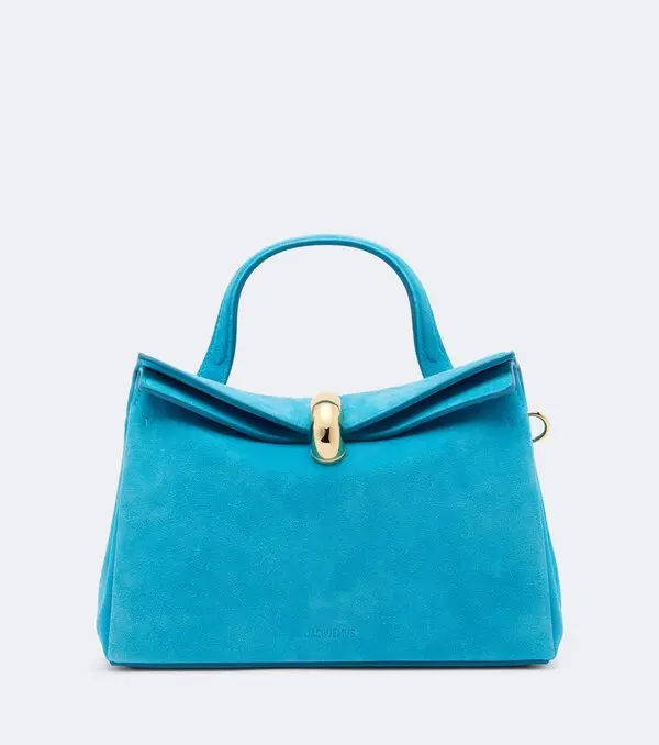 Jacquemus Valérie Small Top-handle Bag - Blue