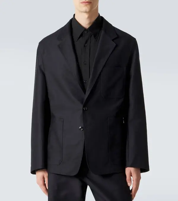 LEMAIRE Cotton Satin Suit Jacket