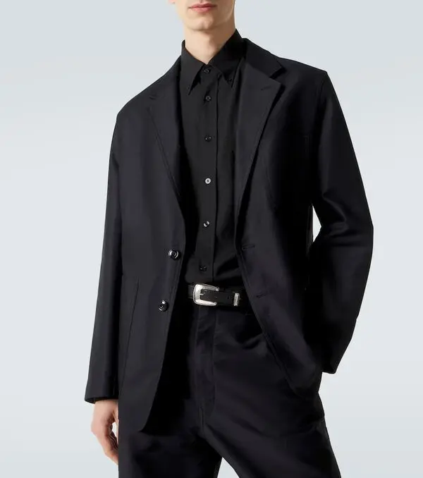 LEMAIRE Cotton Satin Suit Jacket
