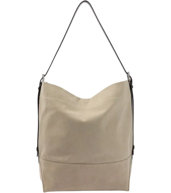 LEMAIRE Belted Canvas Tote Bag - Beige