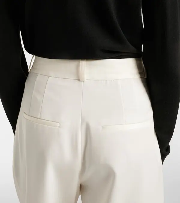 RÓHE Wool-blend Barrel-leg Trousers