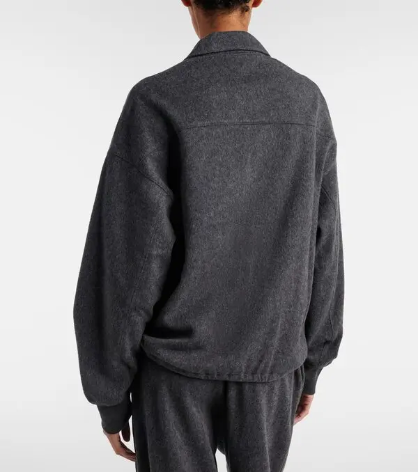 Prada Wool And Cashmere Blouson Jacket