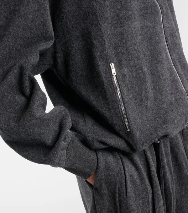 Prada Wool And Cashmere Blouson Jacket