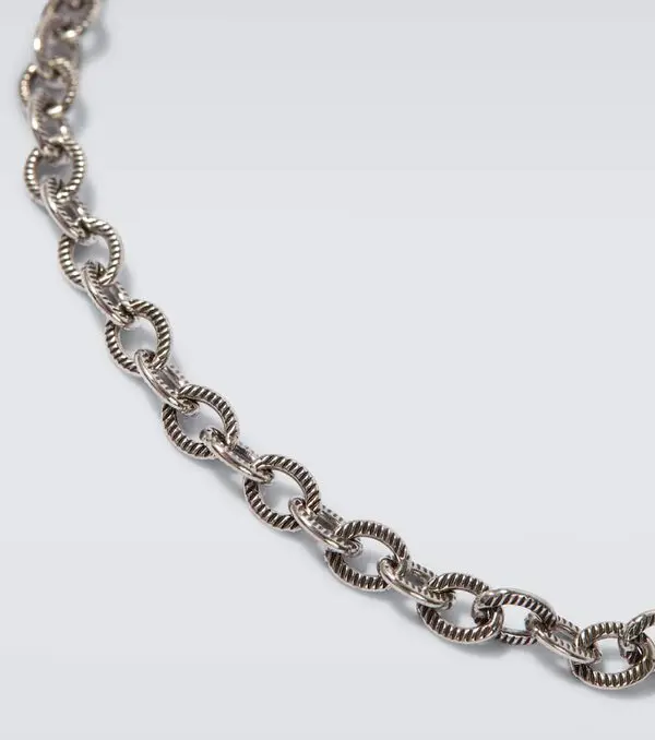 Saint Laurent Logo Chain Bracelet - Silver