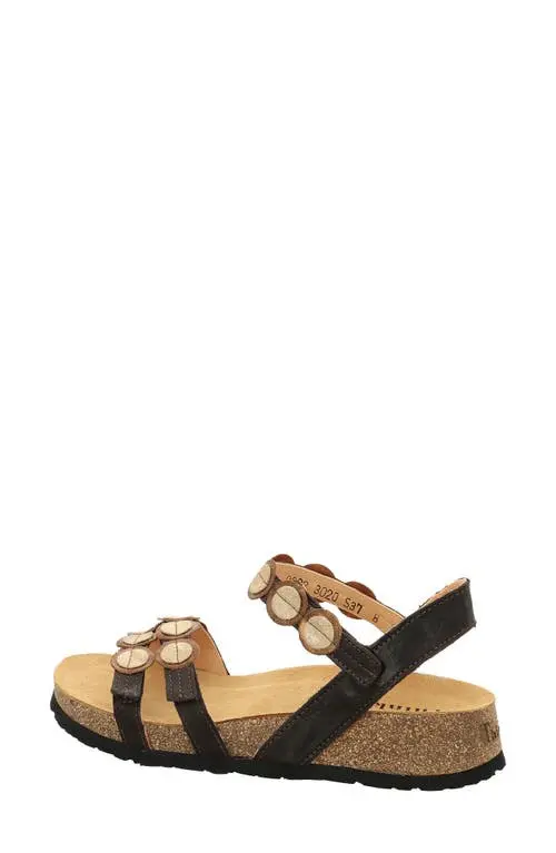 Think! Koak Ankle Strap Sandal - Espresso/kombi