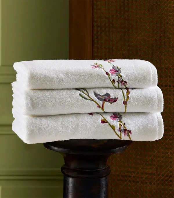 YVES DELORME Floral Gaura Bath Mat