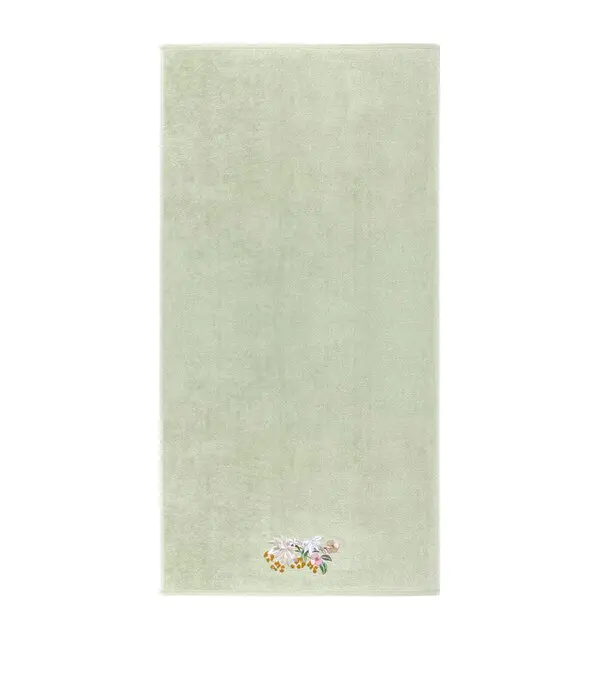 YVES DELORME Embroidered Orchidee Bath Towel