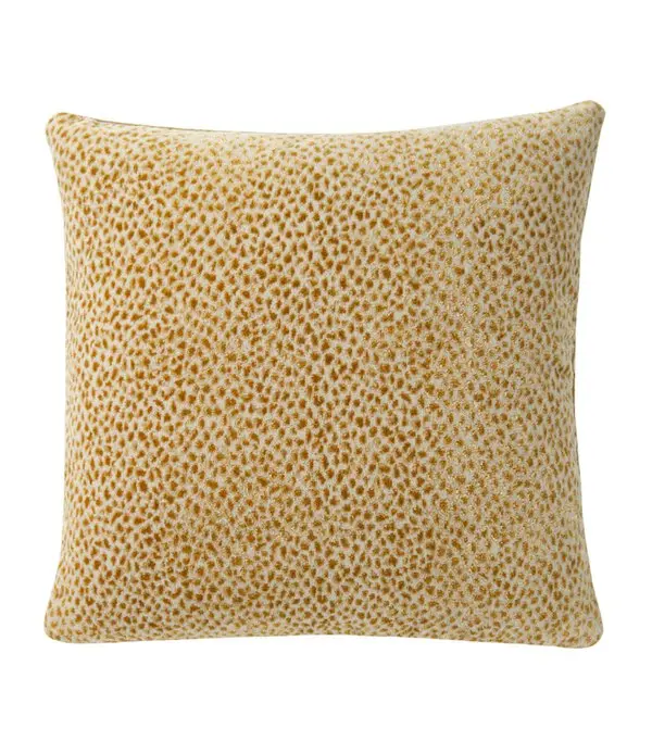 YVES DELORME Zenaide Square Cushion Cover - Beige