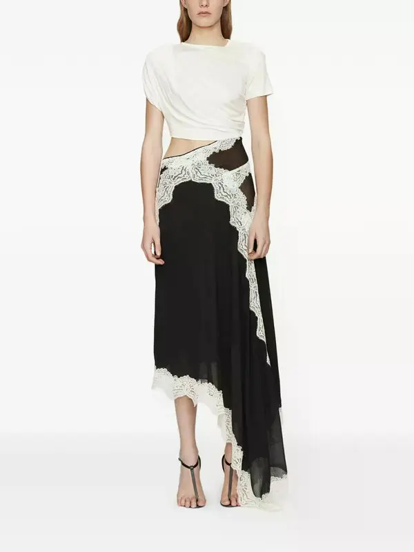 Christopher Esber Twisted Lace Tee Dress