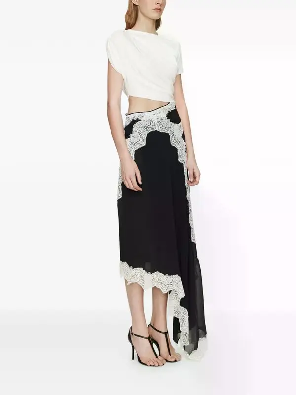 Christopher Esber Twisted Lace Tee Dress