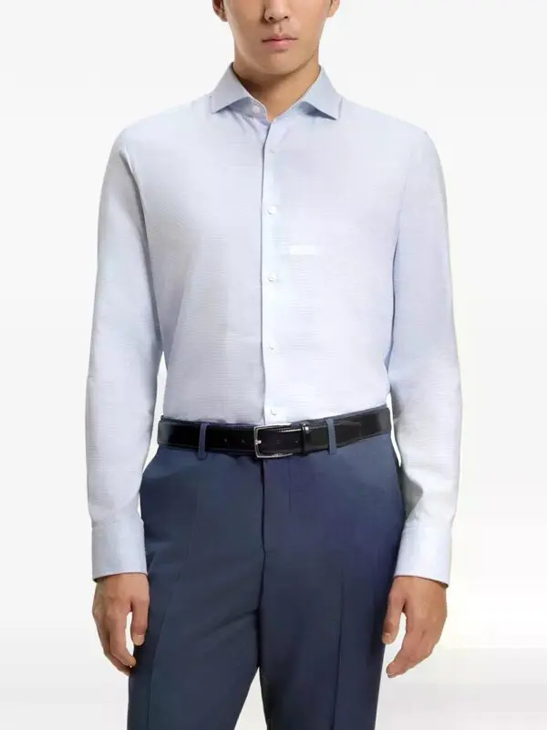 BOSS Slim-fit Shirt In Cotton Twill