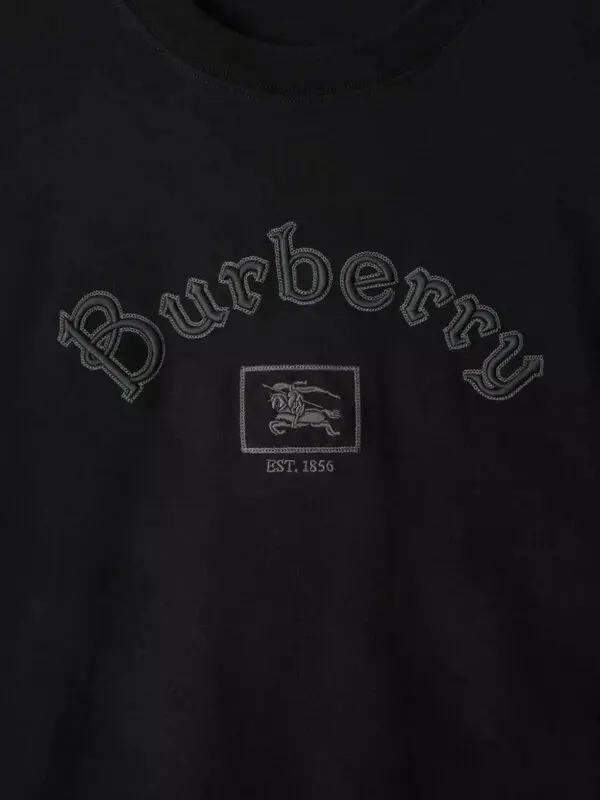 Burberry Embroidered Logo Sweatshirt
