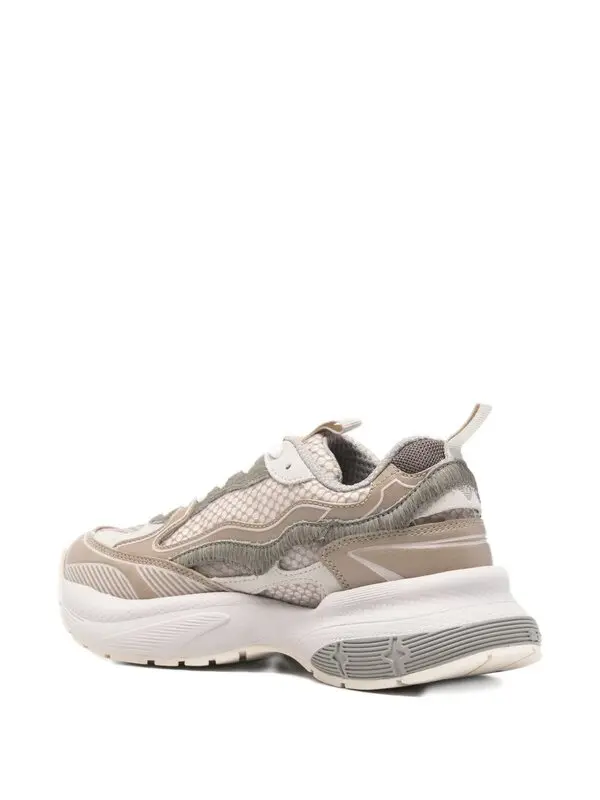 Emporio Armani Mesh Sneakers - Beige