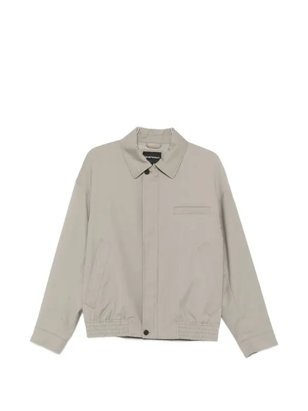 Emporio Armani Wool Jacket - Grey