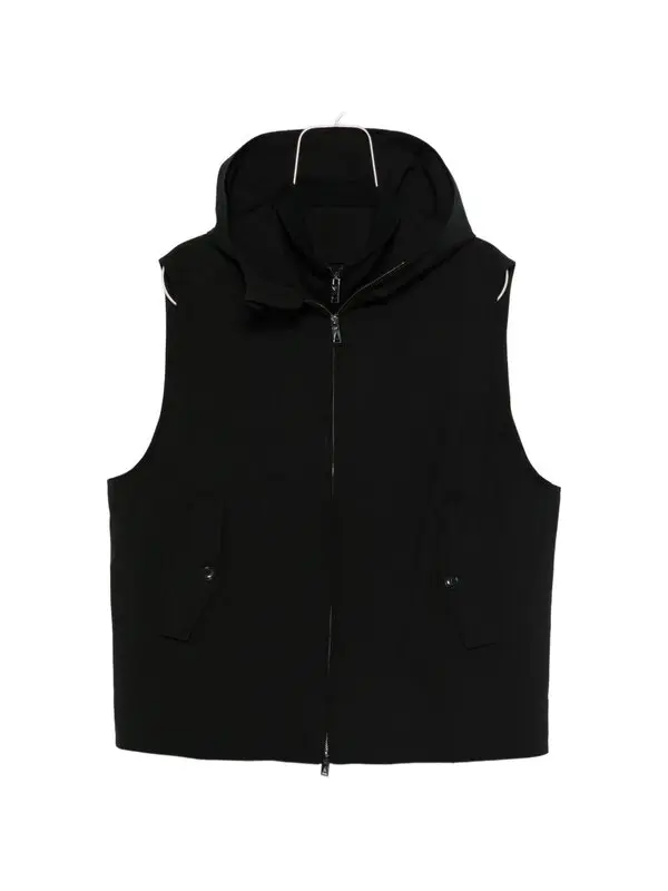 Emporio Armani Wool Vest - Black
