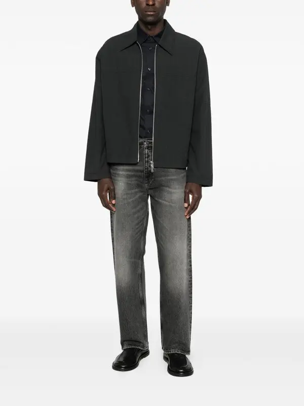 Emporio Armani Logo Cotton Shirt - Blue