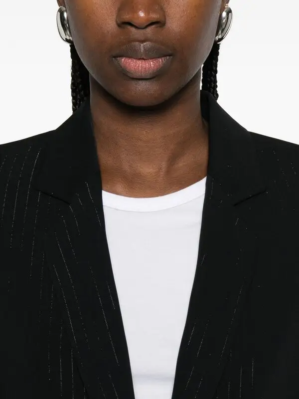 Emporio Armani Pinstripe Single-breasted Blazer