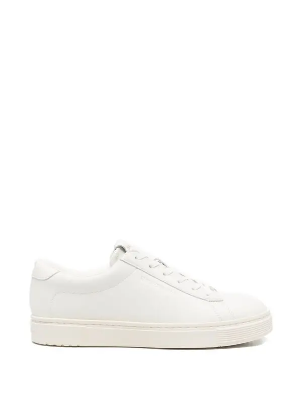 Emporio Armani Leather Sneakers - White