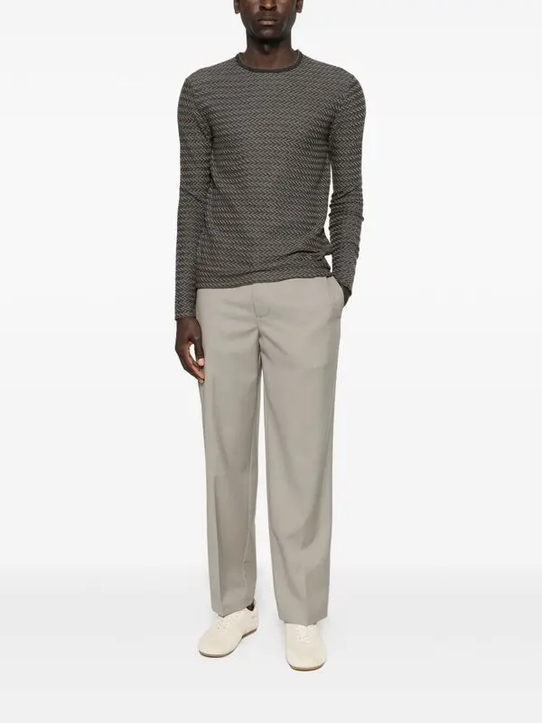 Emporio Armani Wool Crewneck Sweater