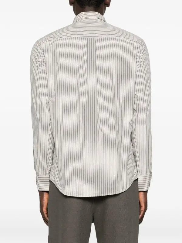 Emporio Armani Striped Cotton Shirt