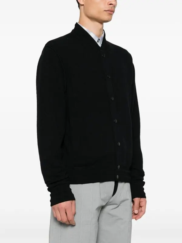 Givenchy Cotton Blend Knit Bomber Jacket