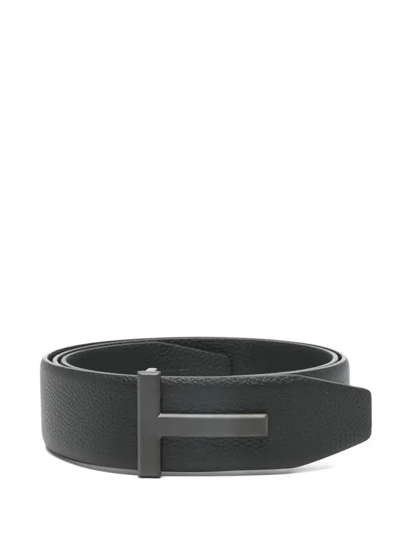 TOM FORD Leather Belt - Black