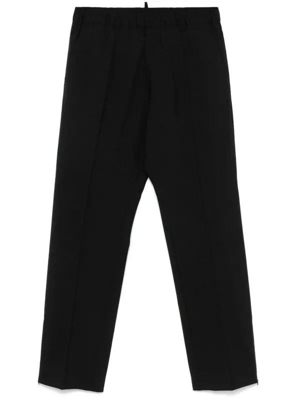 Dsquared2 Cotton Cargo Trousers - Black