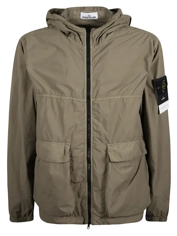 Stone Island Parka With Logo