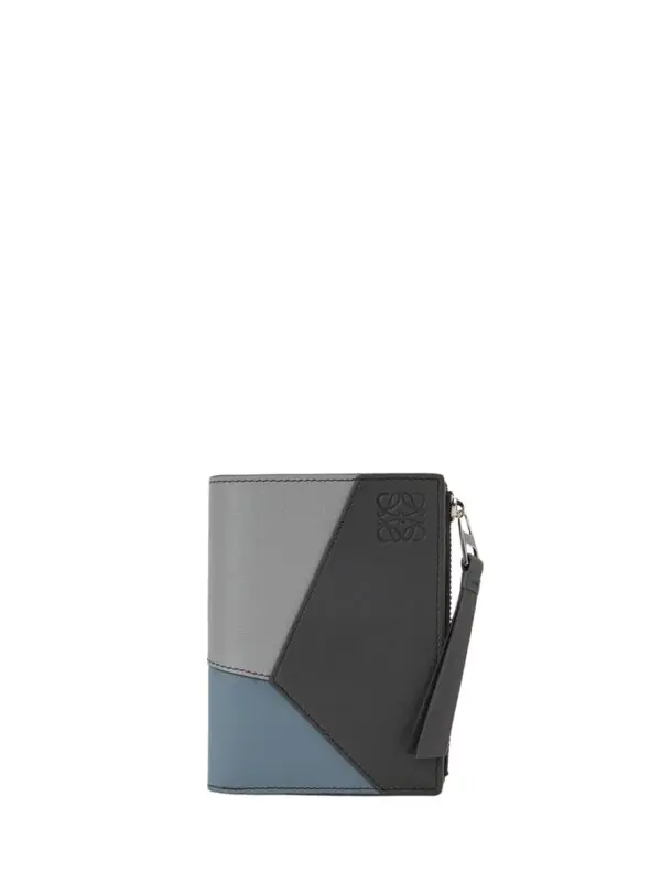 Loewe Puzzle Slim Compact Wallet - Grey