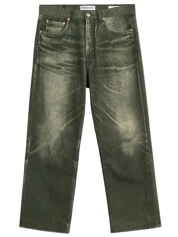 Our Legacy Third Cut Digital Denim Jeans