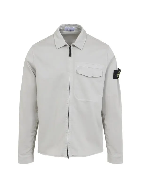 Stone Island Cotton Satin Shirt