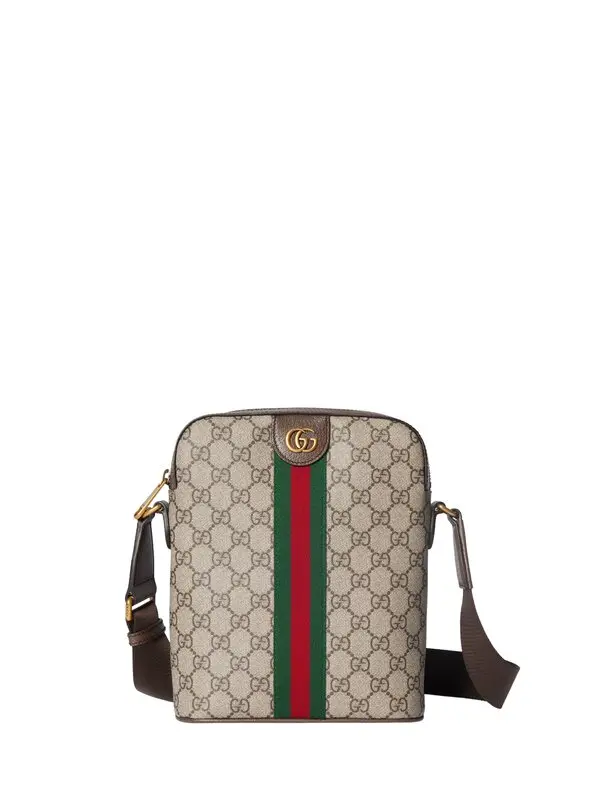 Gucci Ophidia Small Shoulder Bag - Beige