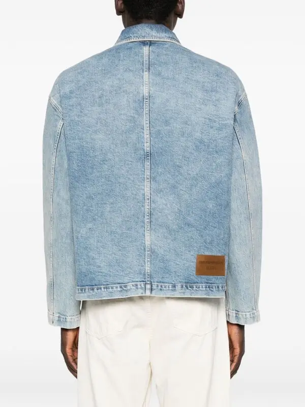 Emporio Armani Denim Jacket - Sky Blue