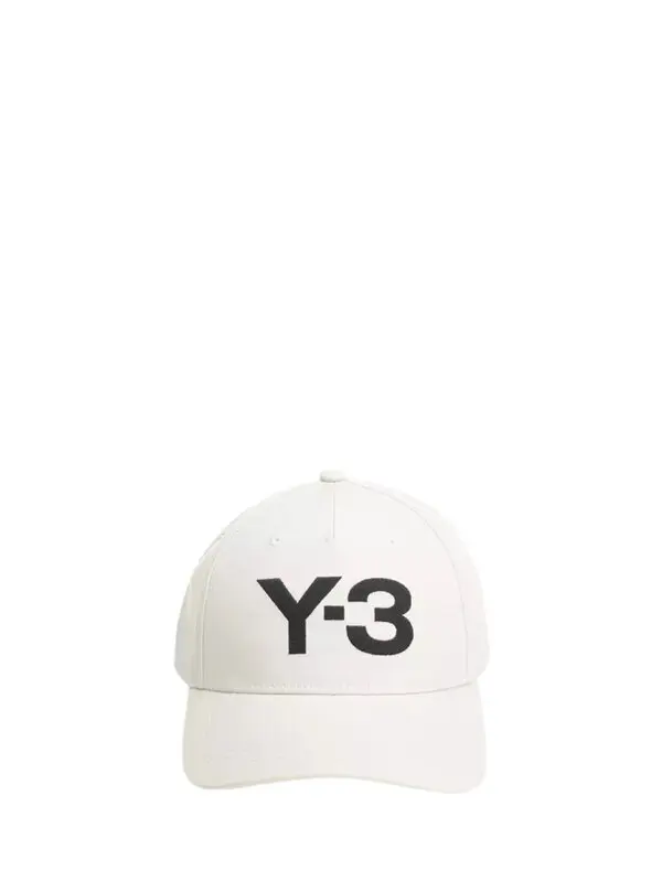 Y3 Logo Baseball Cap - Grey