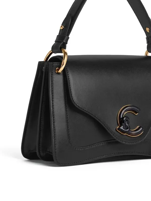 COCCINELLE C-me Calf&marb Small Bag - Black