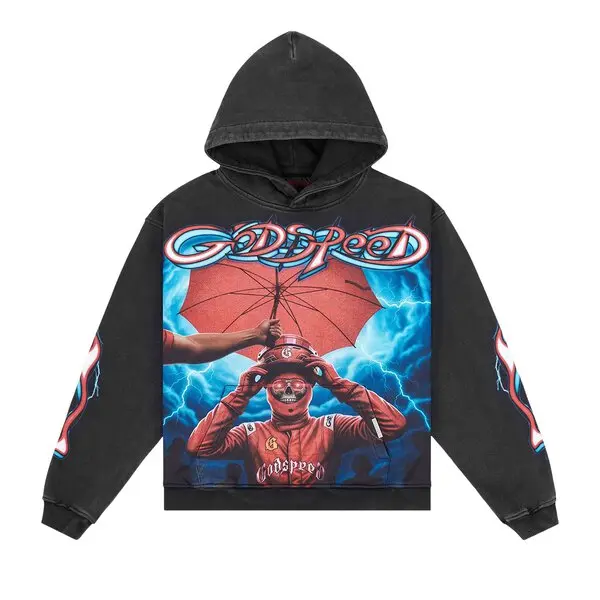 GODSPEED Supreme Reign Hooded Sweatshirt - Black