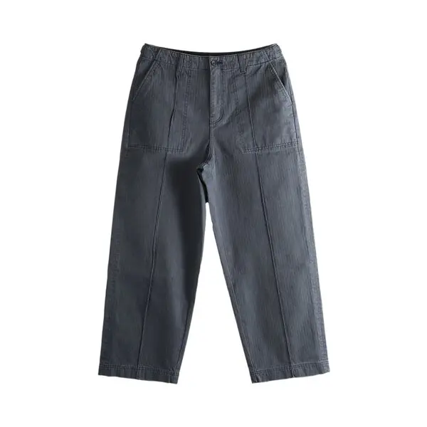 THE ELDER STATESMAN Herringbone Carpenter Pant