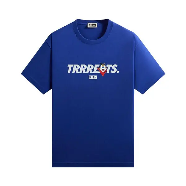Kith Treats For Kellogg’s Frosted Flakes Cereal & Tony The Tiger Trrreats Tee - Blue