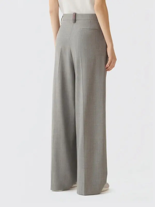Fabiana Filippi Tailored Wide Leg Pants - Grey